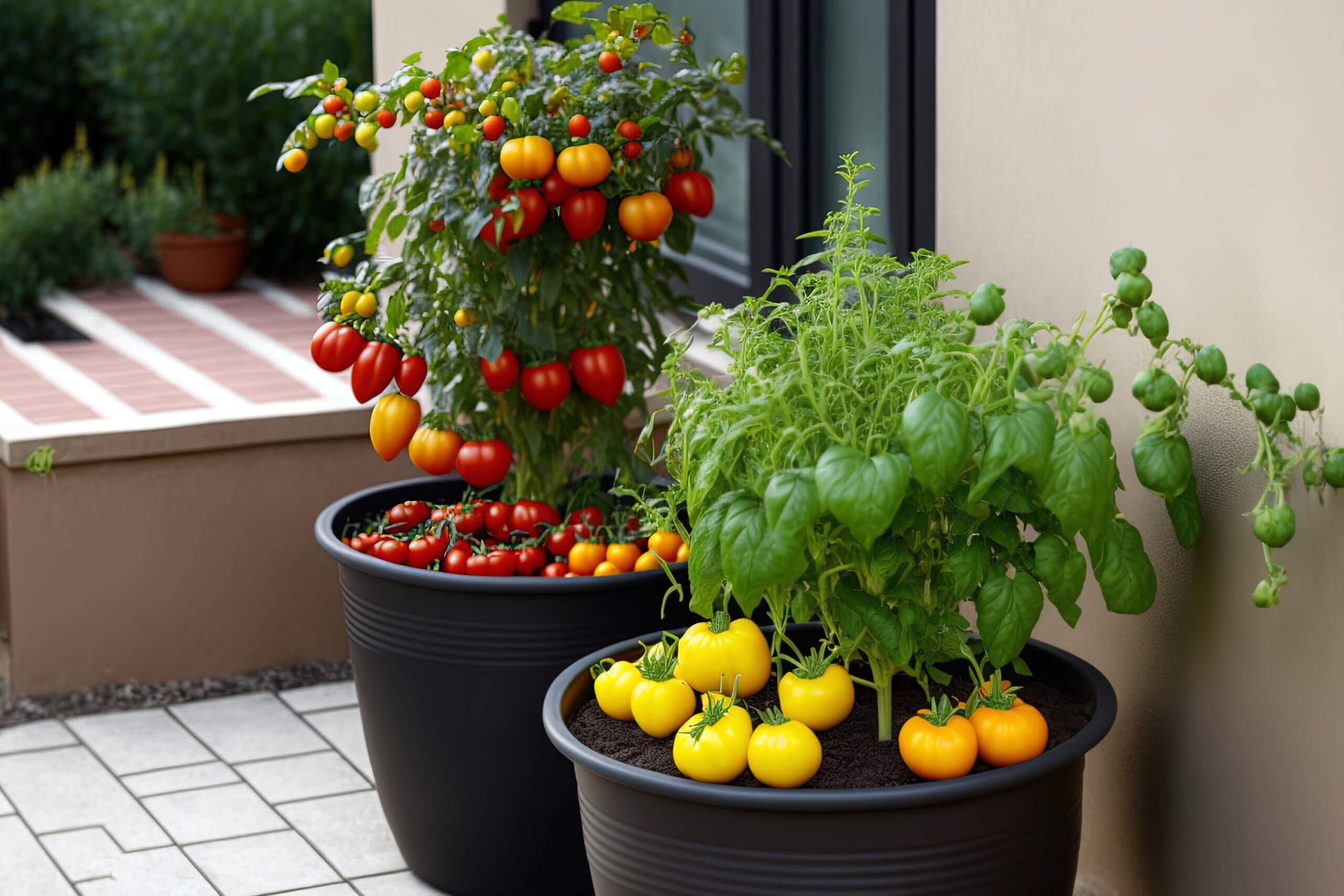 Vegetable Container Gardening Under Your Awning • Southern Oregon's ...